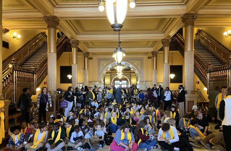 Students join in the call for school choice at the Kansas capitol - The ...
